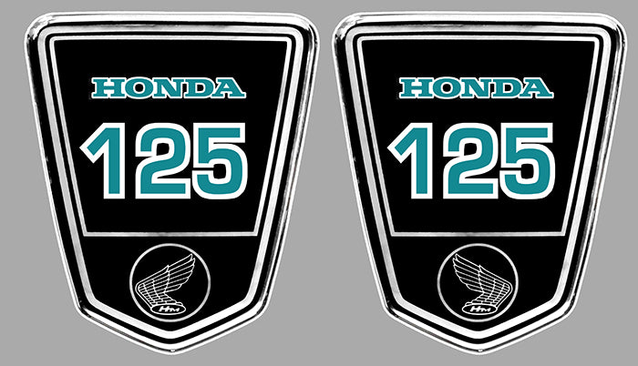 2 x DAX 125 HONDA HB156 – Les stickers de Caroline 2 x DAX 125 HONDA HB156 – Les stickers de Caroline